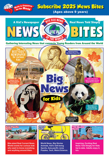News Bites, (2025, 10 Issues) Mail Delivery Only – English Corner Store